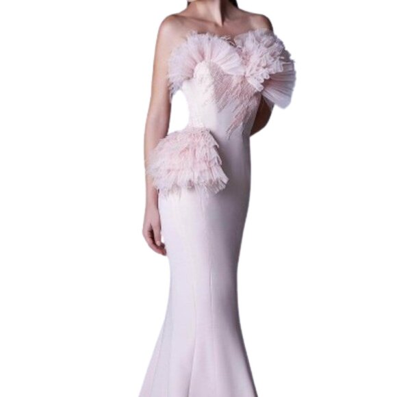 MNM Couture | Dresses | Mnm Couture G91 Evening Dress Pink Size 10 ...